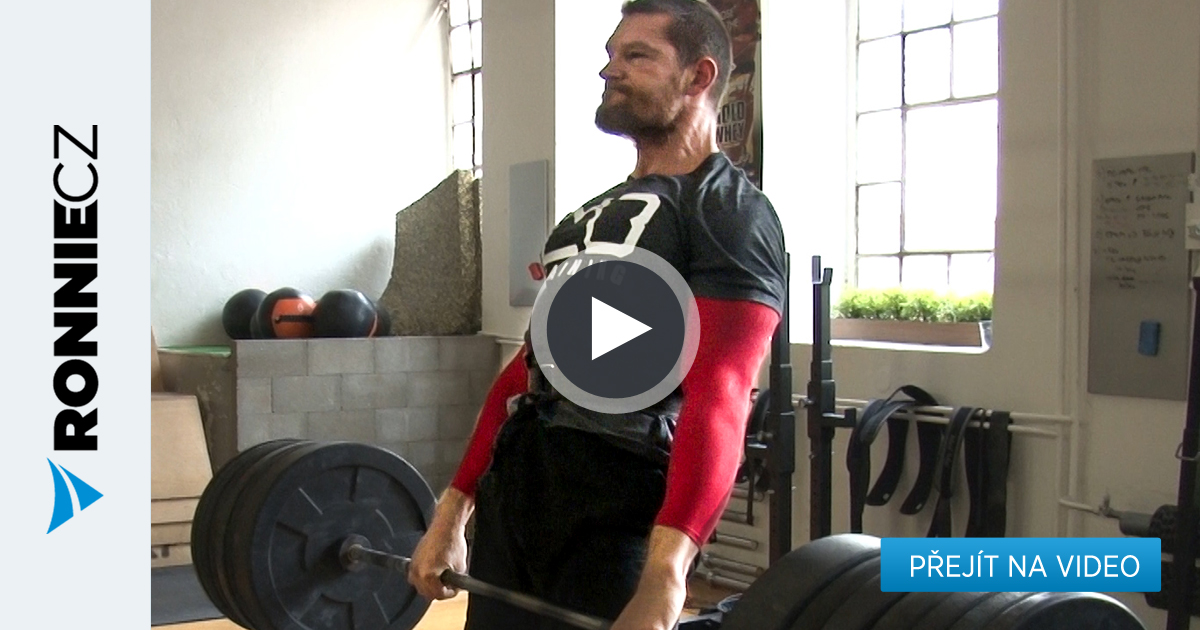 Martin Štěpánek a jeho silový CrossFit trénink