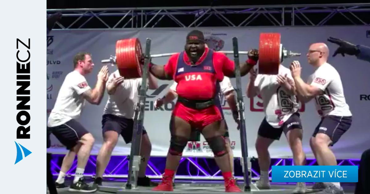 Ray Williams popáté mistrem světa v powerliftingu federace IPF ...