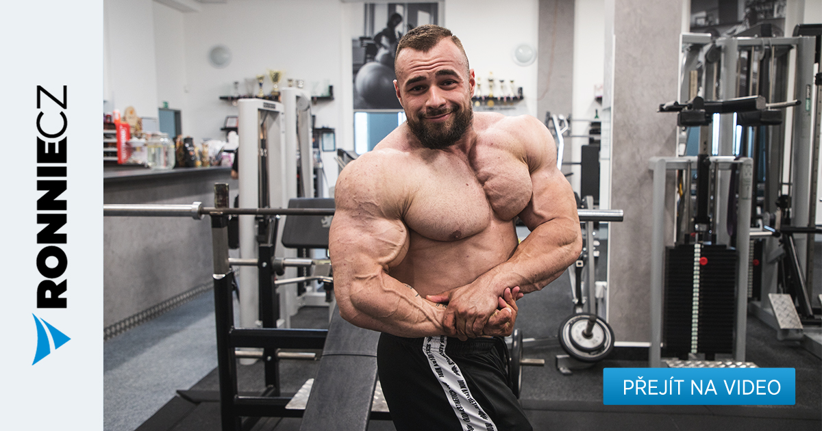 Jaroslav Jeníček - trénink zad a bicepsů před Arnold Classic Europe 2021