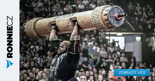 Iron Biby - nový světový rekord v Log Liftu