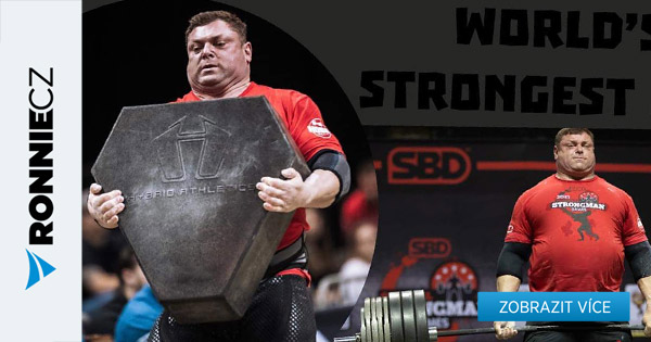 Strongmanská legenda Zydrunas Big Z Savickas míří do ČR!