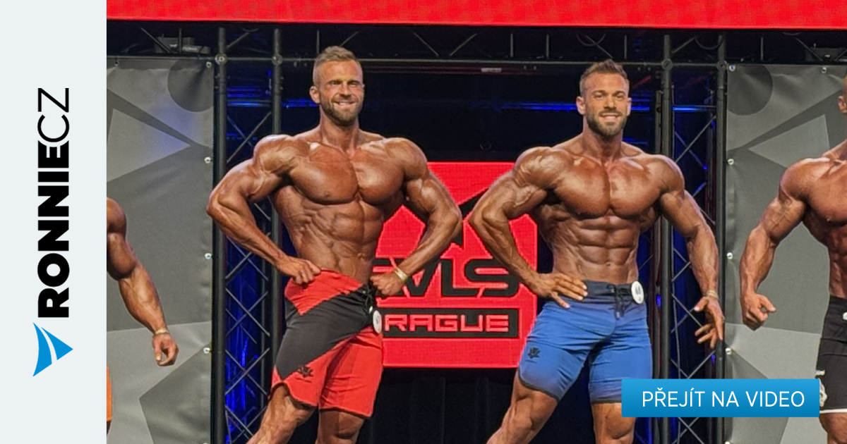 EVLS Prague Pro 2023: physique mužů - semifinále