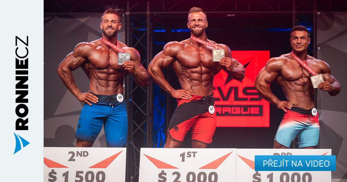 EVLS Prague Pro 2023: physique mužů - finále