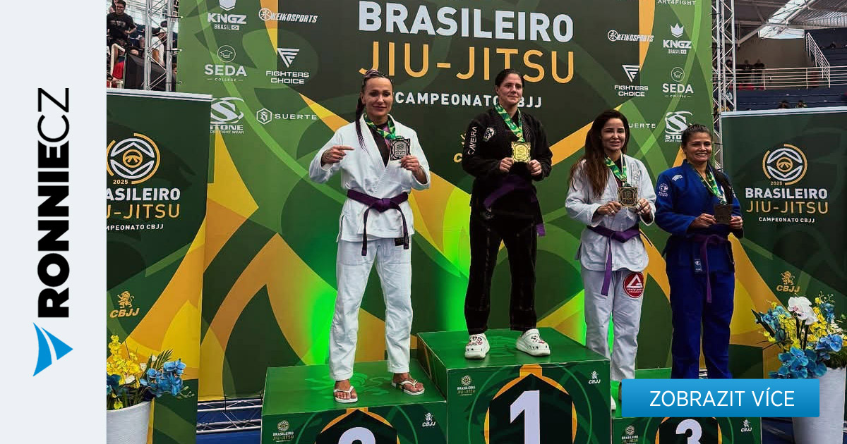 Petra Ko kov Z skala St bro Na Presti n m Turnaji V Jiu jitsu